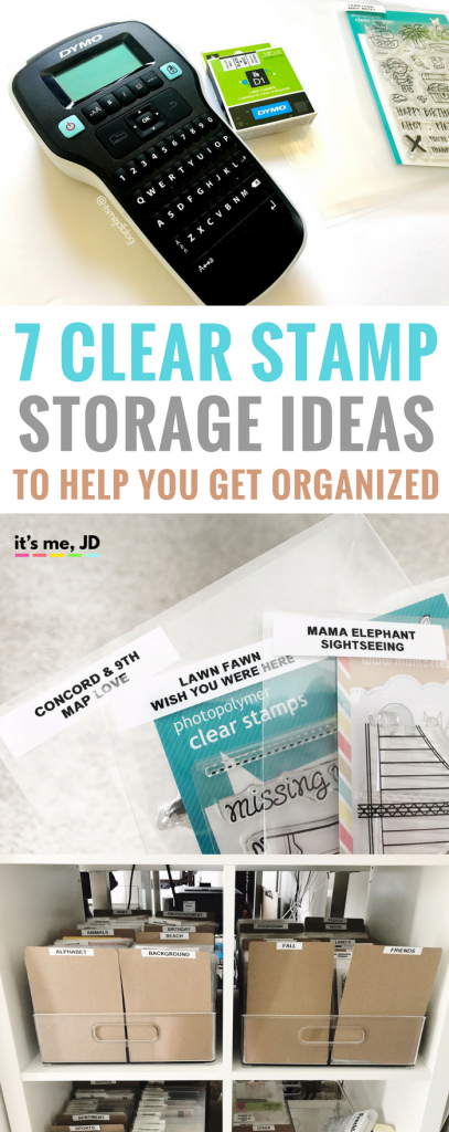 7 Clear Stamp Storage Ideas To Help You Get Organized