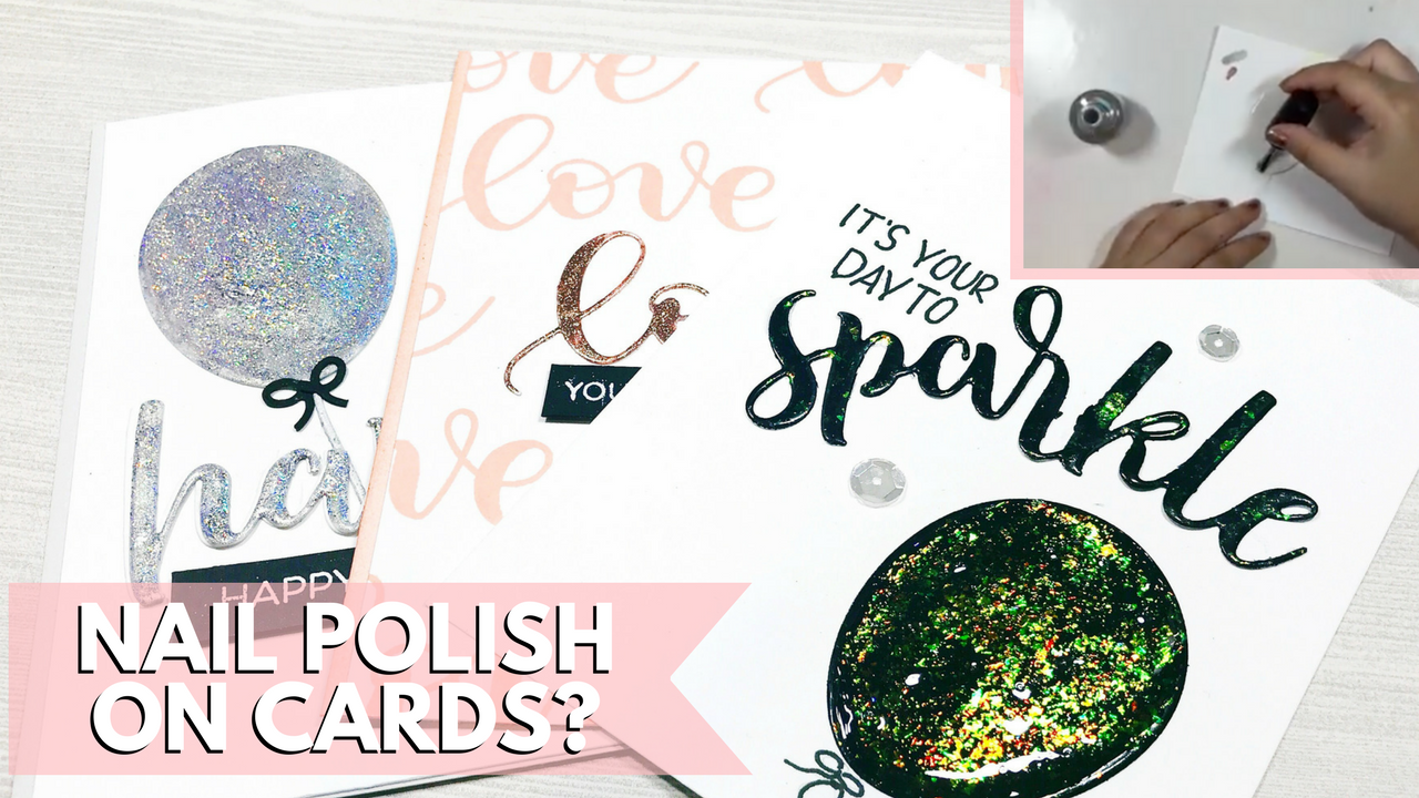 NAIL POLISH ON CARDS_ - It's Me, JD