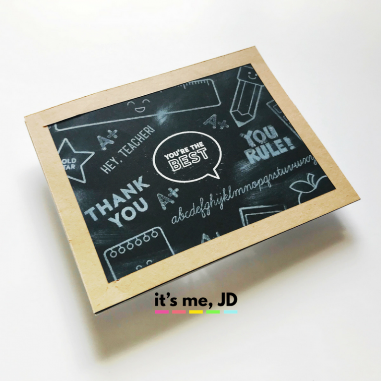 5 Handmade Card Ideas That Teachers Will Love