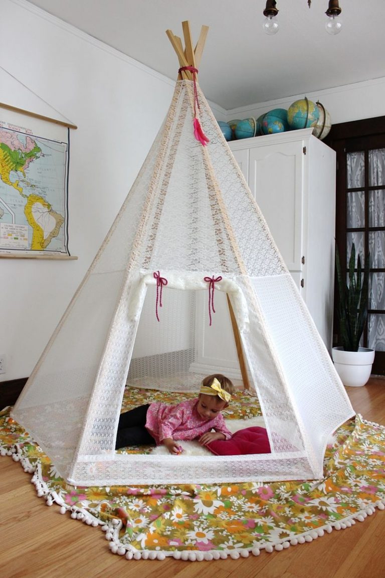17 DIY Play Tents and Teepees Your Kids Will Love!