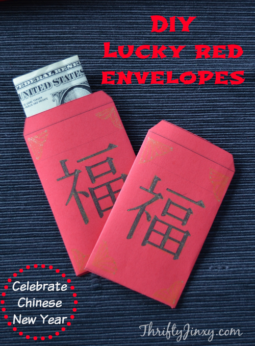 DIY Lucky Red Envelopes Chinese New Year It s Me JD