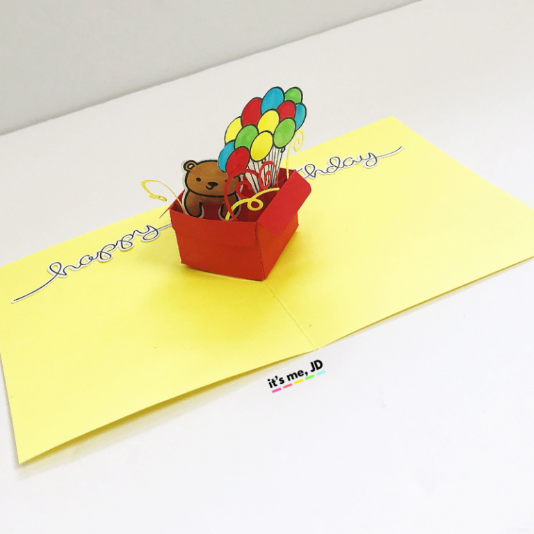 5 Simple And Easy Pop Up Card Tutorials It s Me JD