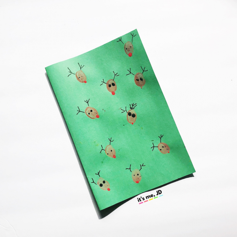 6 Fun Fingerprint Christmas Card Ideas That Kids Can Make