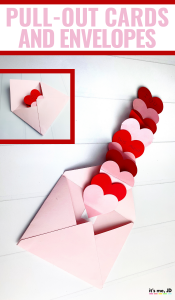 DIY Pull Out Cards and Envelopes For Paper Crafts - It's Me, JD