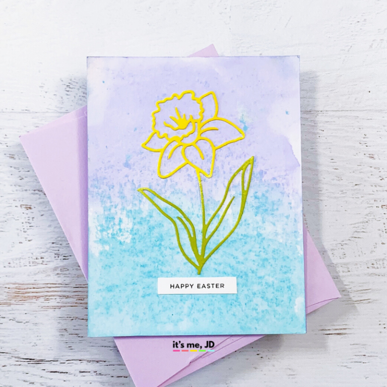 DIY Easter Cards For Spring | Easy Spring Crafts - It's Me, JD